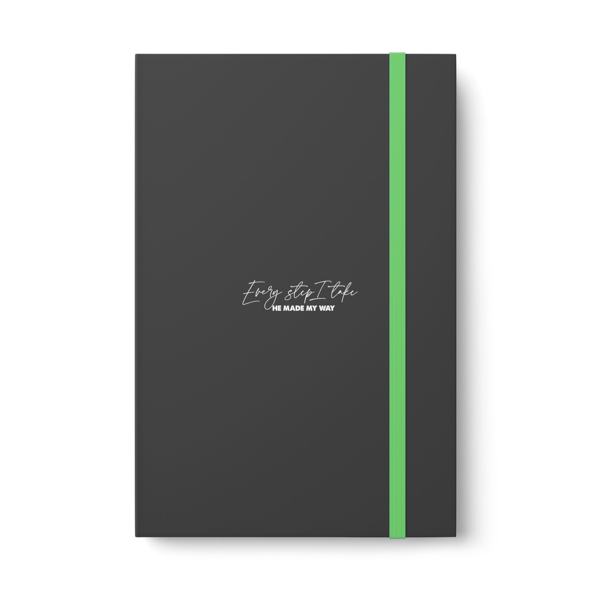 Every Step I Take, He Made My Way Color Contrast Notebook - Etsy