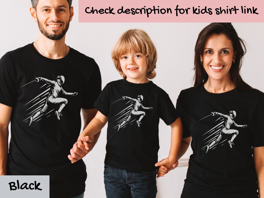 Fencing Sport Graphic Shirt for Men and Women Gift for Fencers Birthday ...