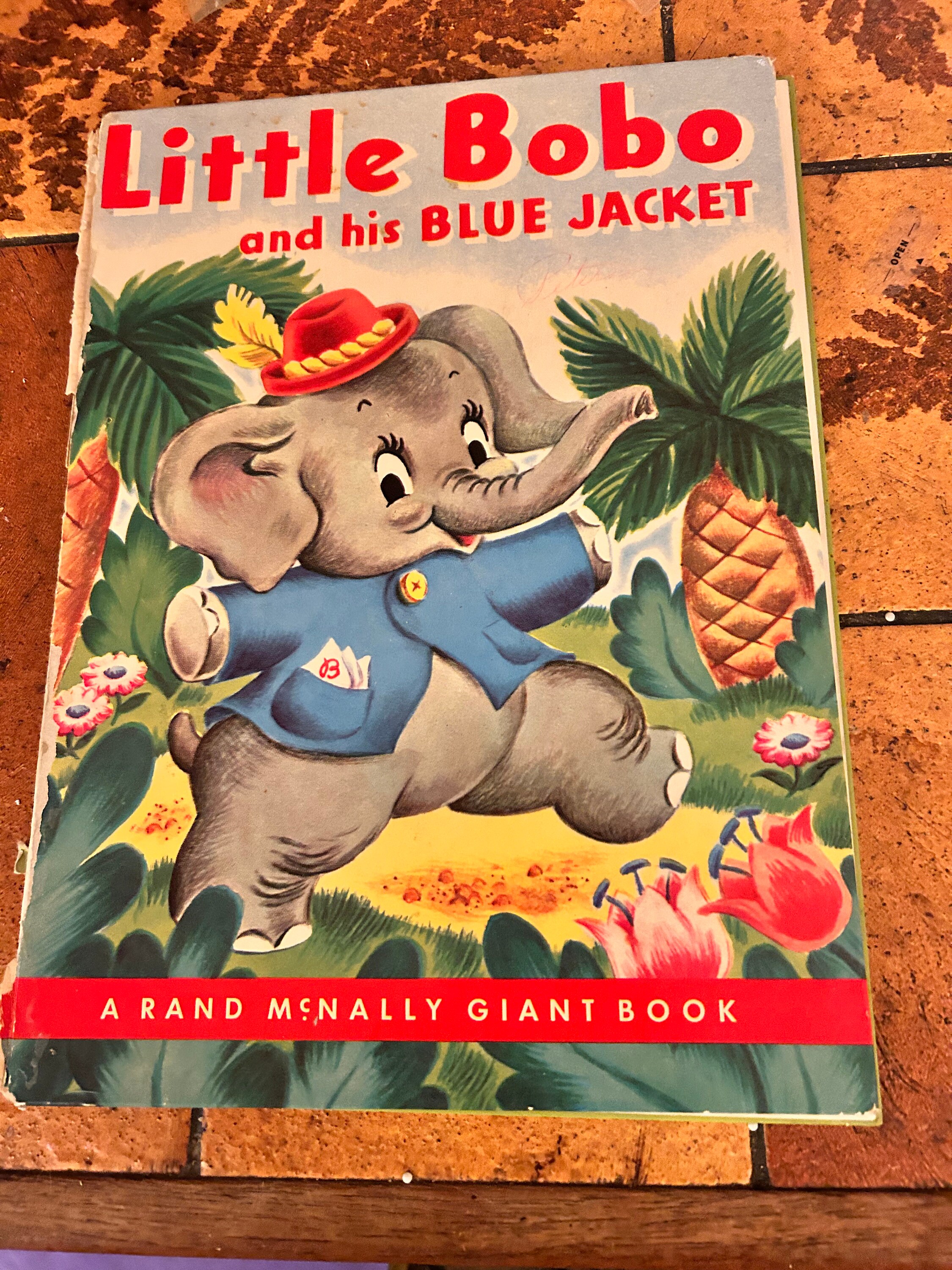 2 Vintage 1950s Children Books Little Bobo & Mr. Bears House - Etsy