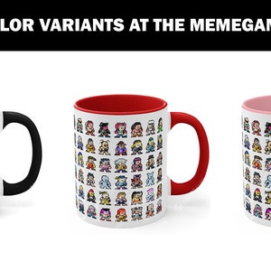 Street Fighter 8-bit Character Mug – Retro Gamer Coffee Cup - Etsy