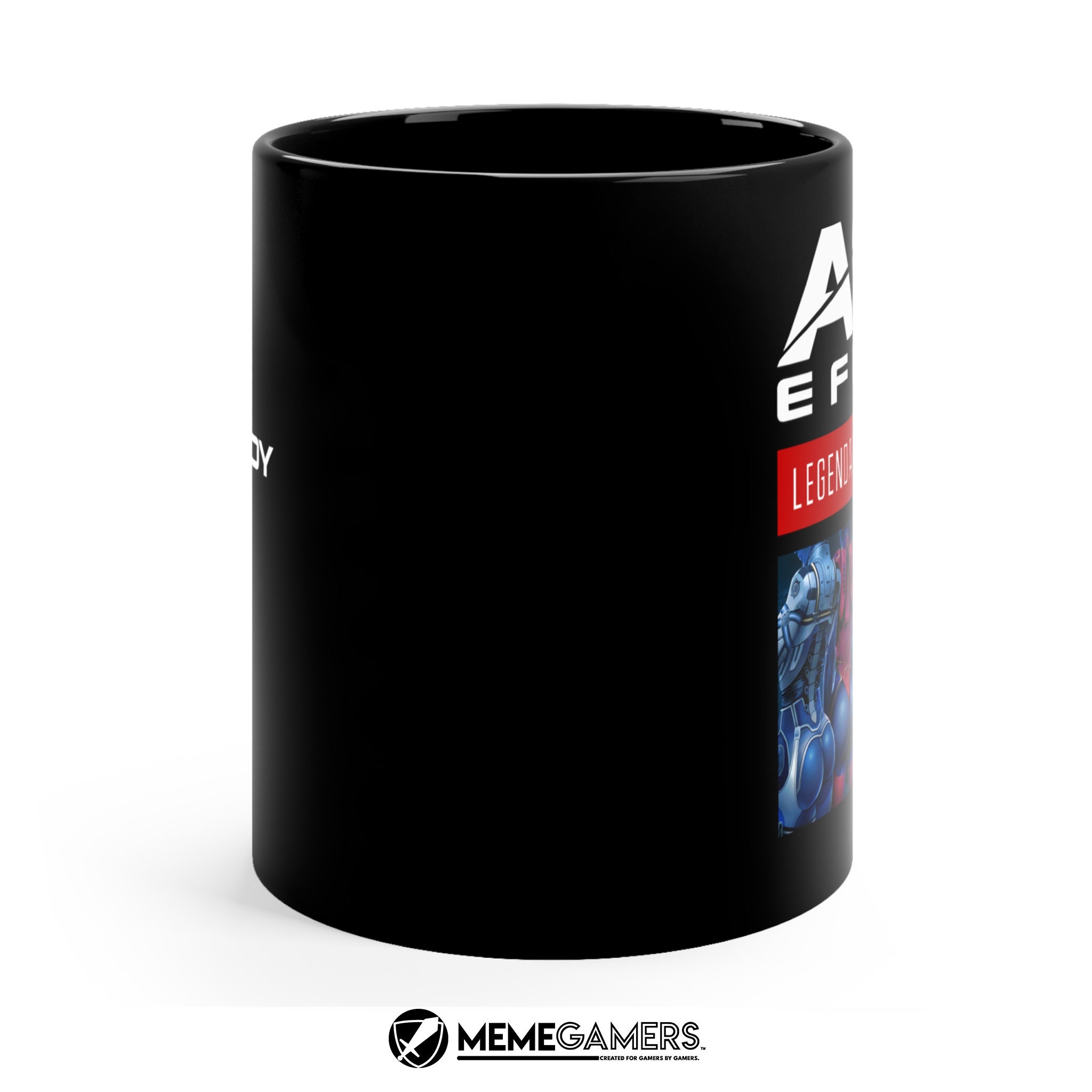 Mass Effect Ass Effect Legendary Thicc Edition Black Mug 11oz Etsy 4663