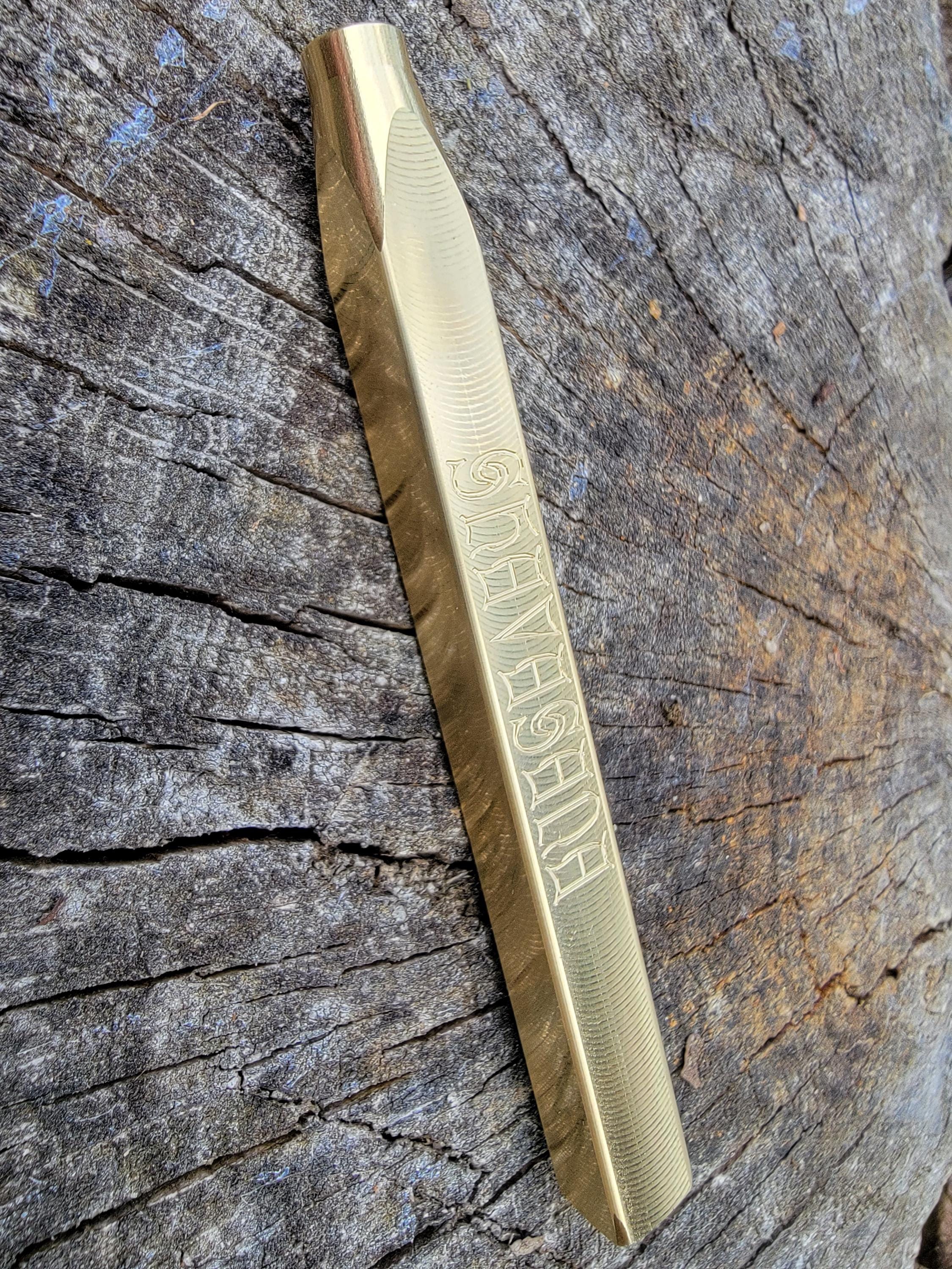 X-acto Handle #1, Square Brass, Engraving Available - Etsy
