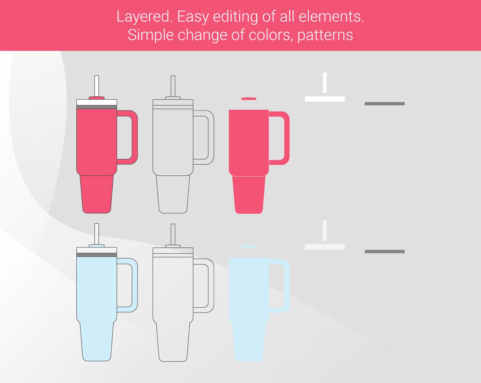 Stanley Cup SVG 2 Versions, 40oz Stanley Tumbler SVG, Stanley Cup ...