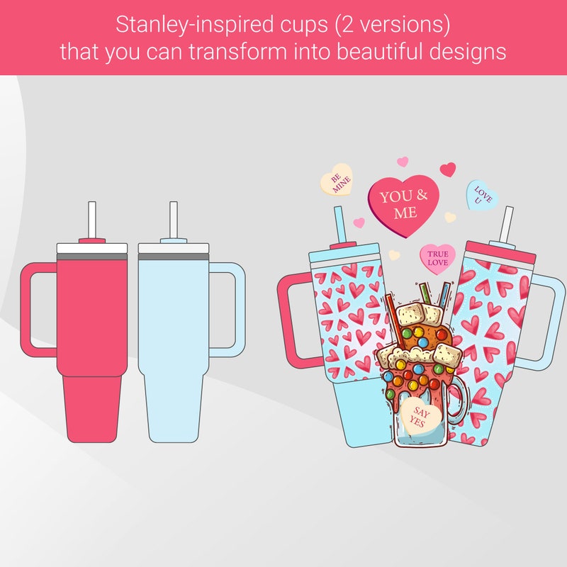 Stanley Tumbler Svg - Etsy