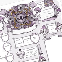 Gothic Vampire | Printable Dnd Character Sheet PDF for Dungeons and ...