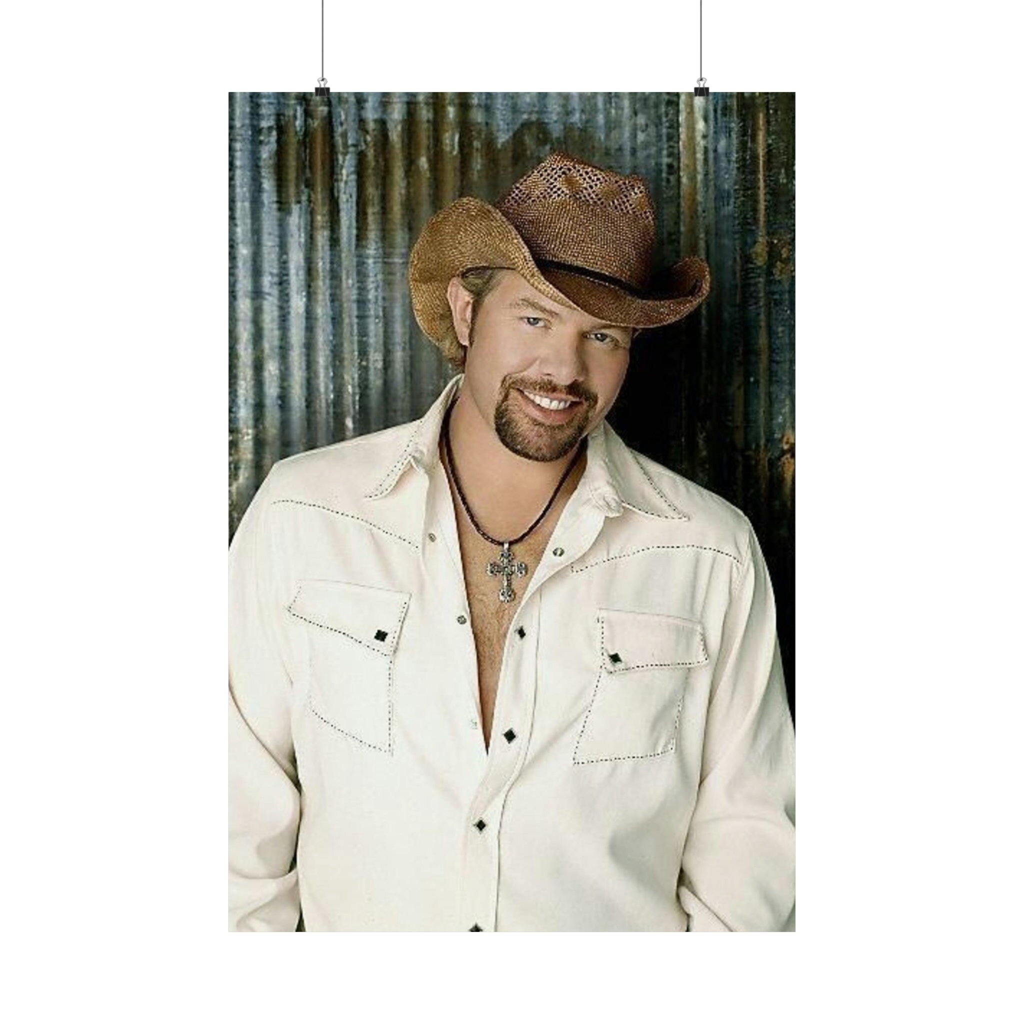 Toby Keith Matte Vertical Posters - Etsy