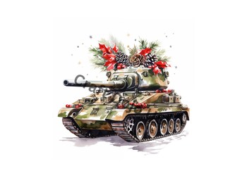 Watercolor Christmas Clipart Wreath Bells Balls Bouquet - Etsy