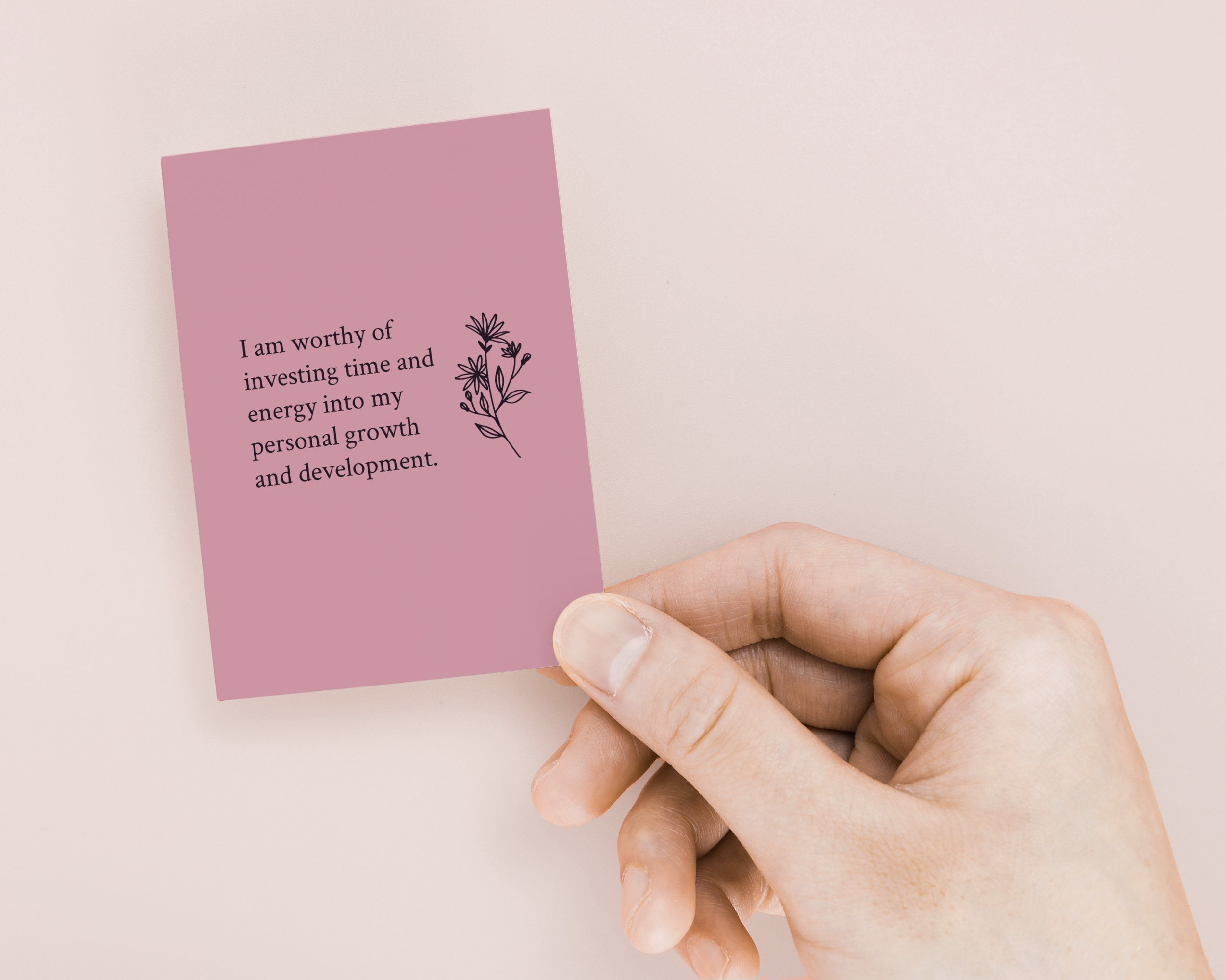 Printable Affirmation Cards, Self-love Affirmation Cards, Positive ...