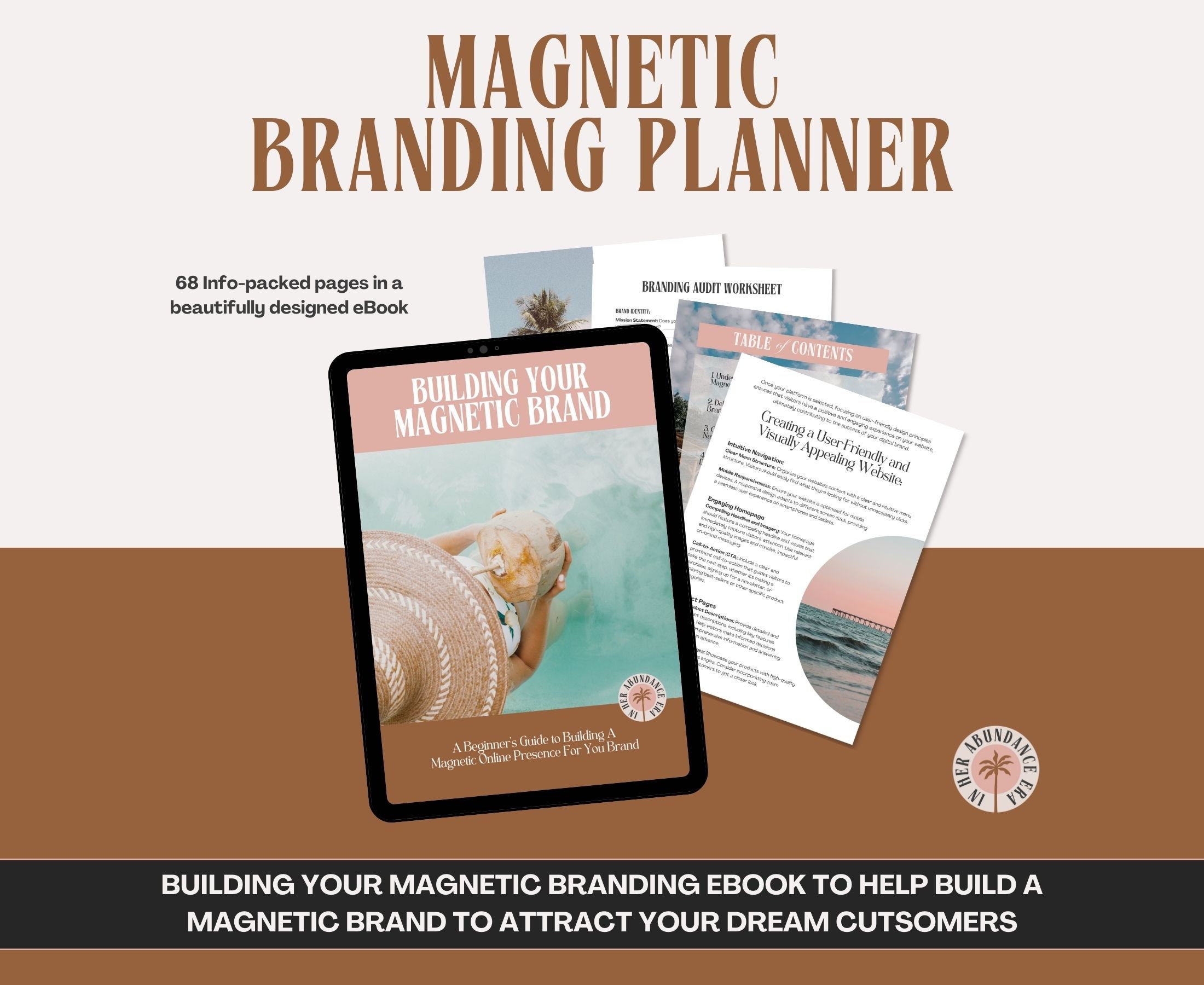 Magnetic Branding Guide, Branding Planner, Attraction Marketing ...