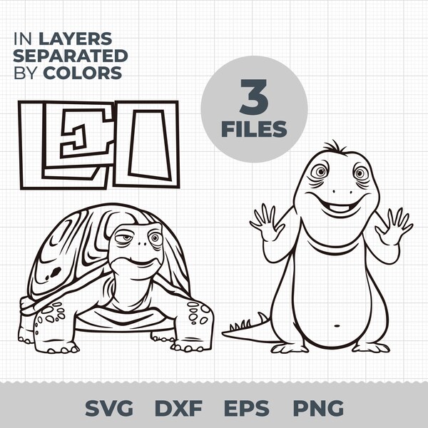 Leo Movie Lizard - Etsy