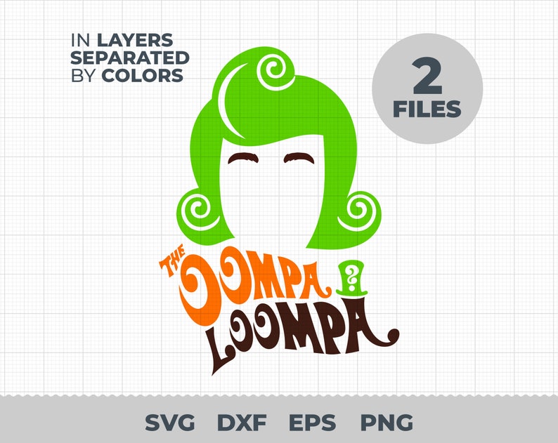 Oompa Loompa Svg Oompa Loompa Cut Files Wonka 2023 Svg - Etsy Australia