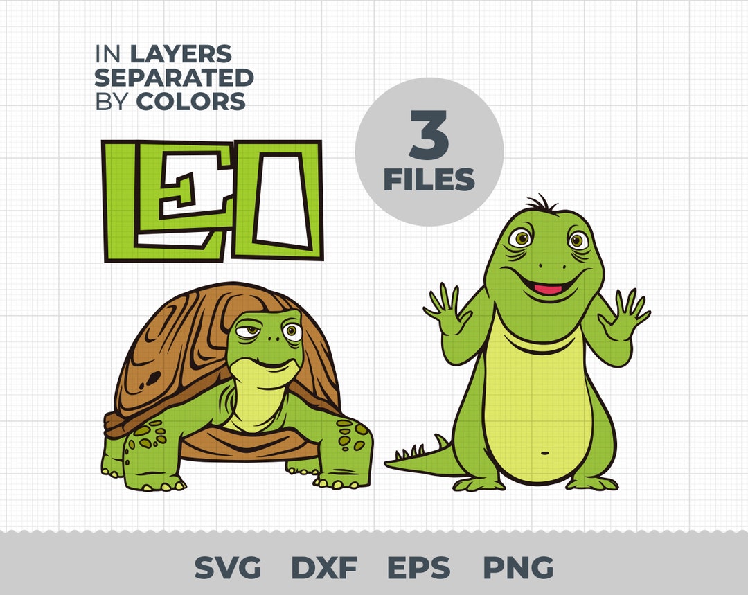 Leo Svg, Leo Adam Sandler, Leo Movie Svg, Leo the Lizard, Instant ...