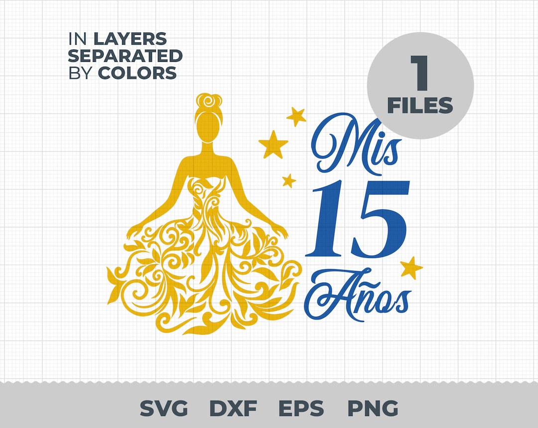 Mis 15 Años Svg, Mis 15 Años Shirt Svg, Mis Quince Svg, Quinceañera Svg ...