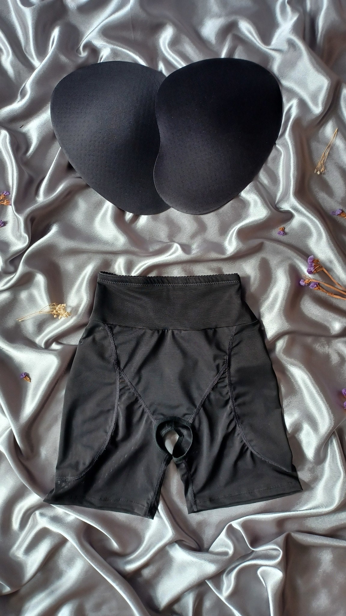 High Waist Compression Tummy Tuck Band Hip & Butt Padded Shapewear BBL ...