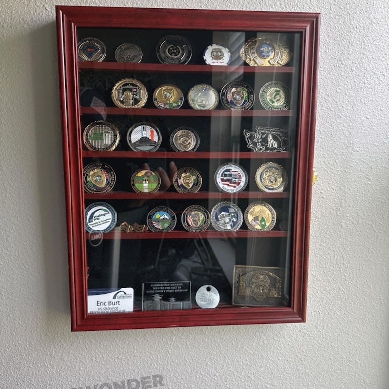 Challenge Coin Display Case - Etsy