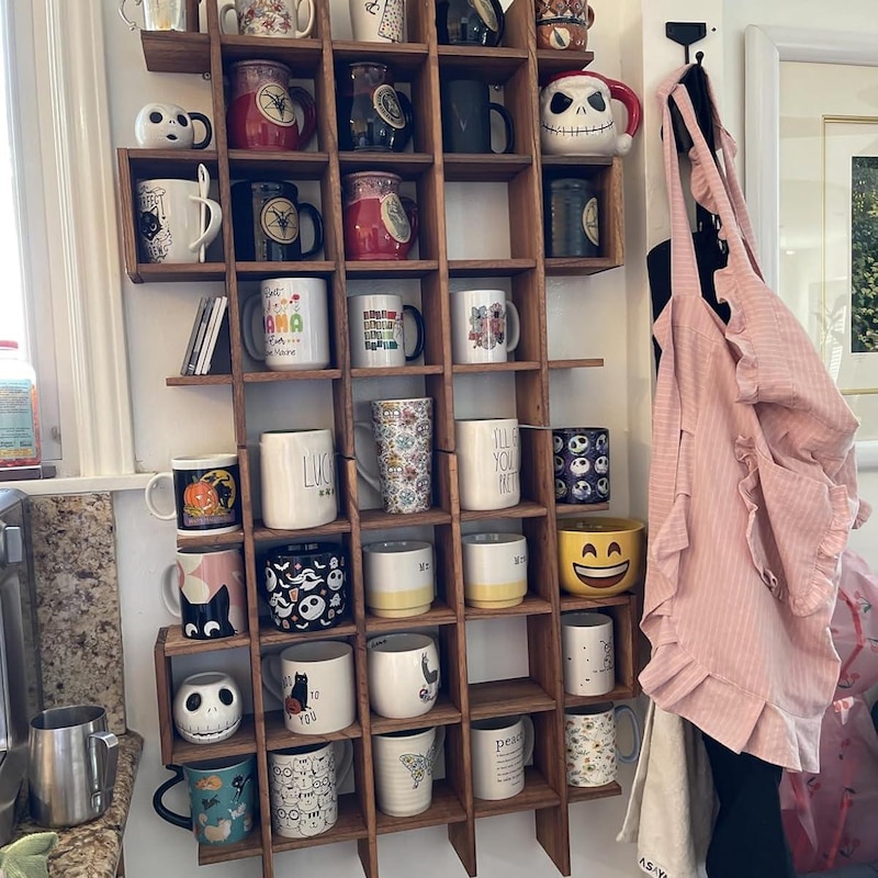 Coffee Mug Display - Etsy
