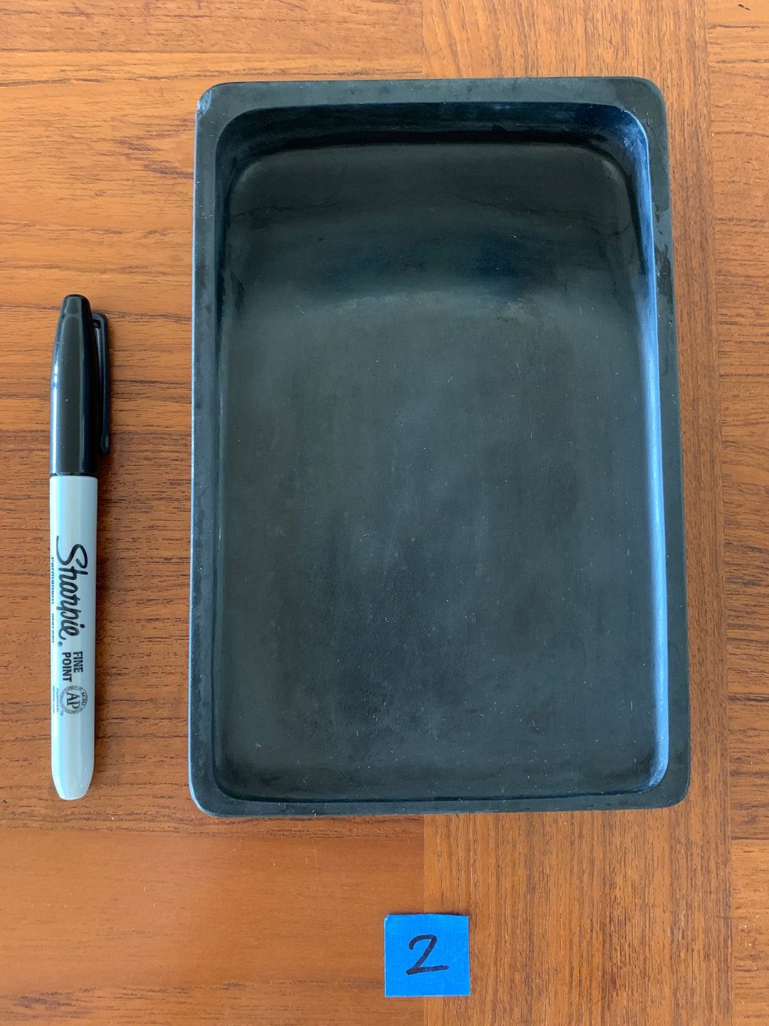 Quality Japanese Suzuri Calligraphy Inkstone With Wooden Lid - Etsy