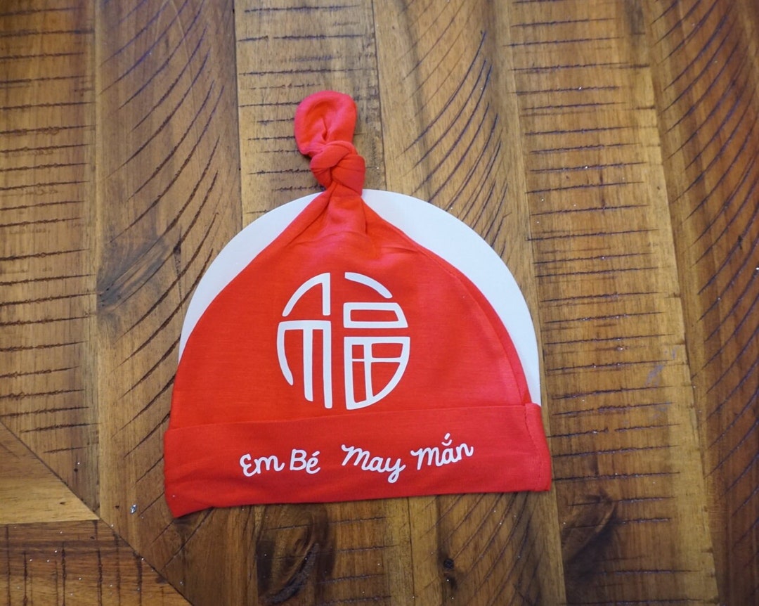 2025 Lunar New Year - Tết - Vietnamese Tet Baby Hat - Knit Cap - Etsy