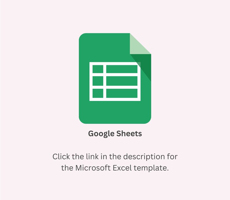 Monthly Budget Spreadsheet Template for Google Sheets Plus Transaction ...