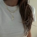 Gold Filled Mini Chain Link With Bow Pendant - Etsy