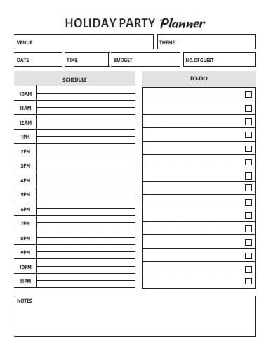 Printable Christmas Planner Christmas Party Planner - Etsy