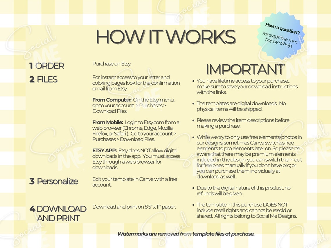 Personalized Letter From the Easter Bunny Editable Template ...