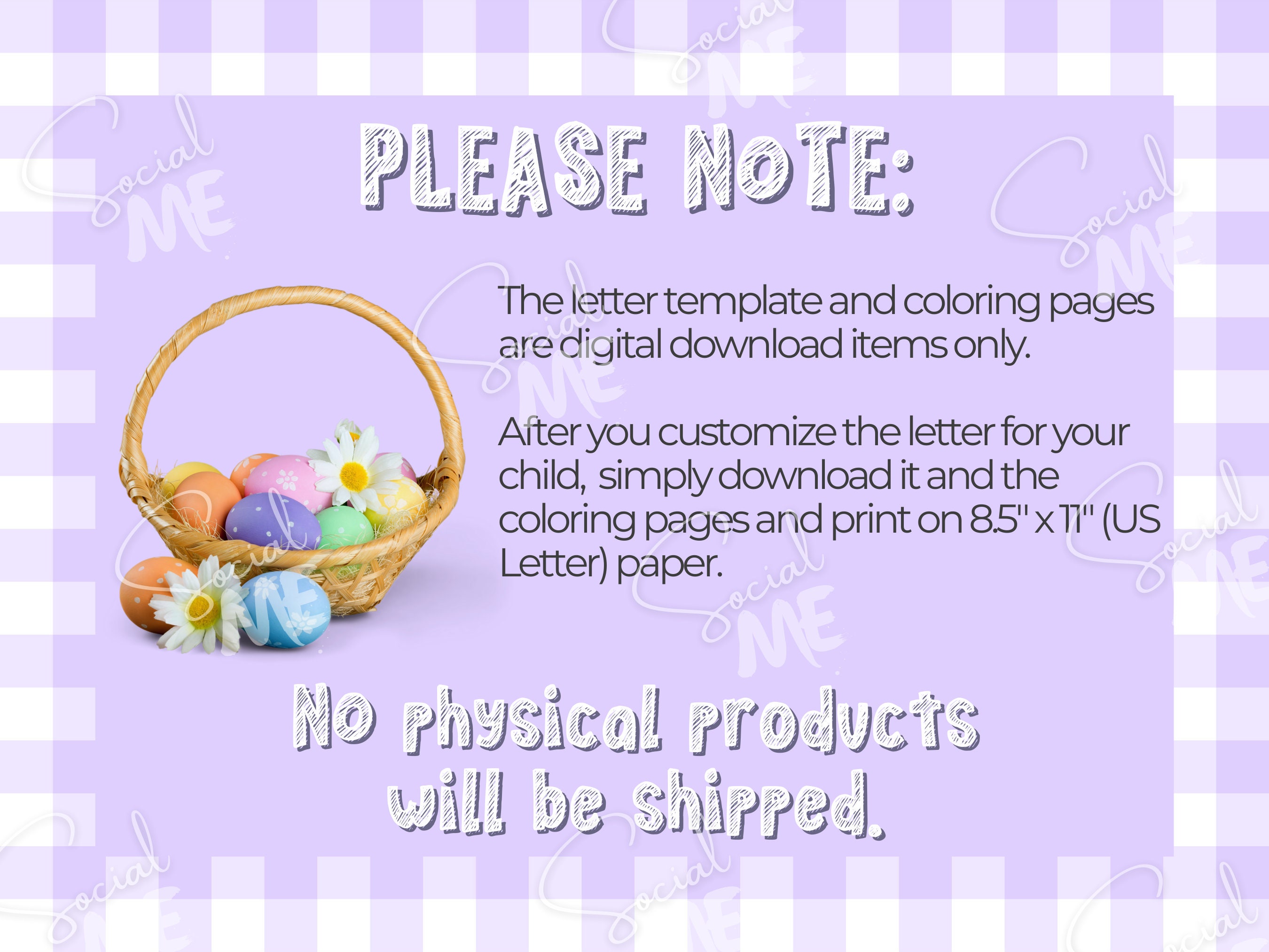Personalized Letter From the Easter Bunny Editable Template ...