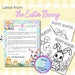 Personalized Letter From the Easter Bunny Editable Template ...