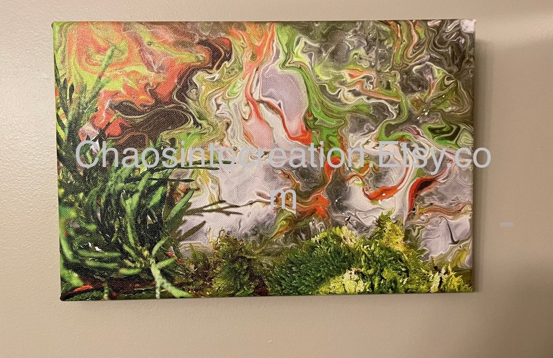 Canvas Art Koi Pond Collage - Etsy