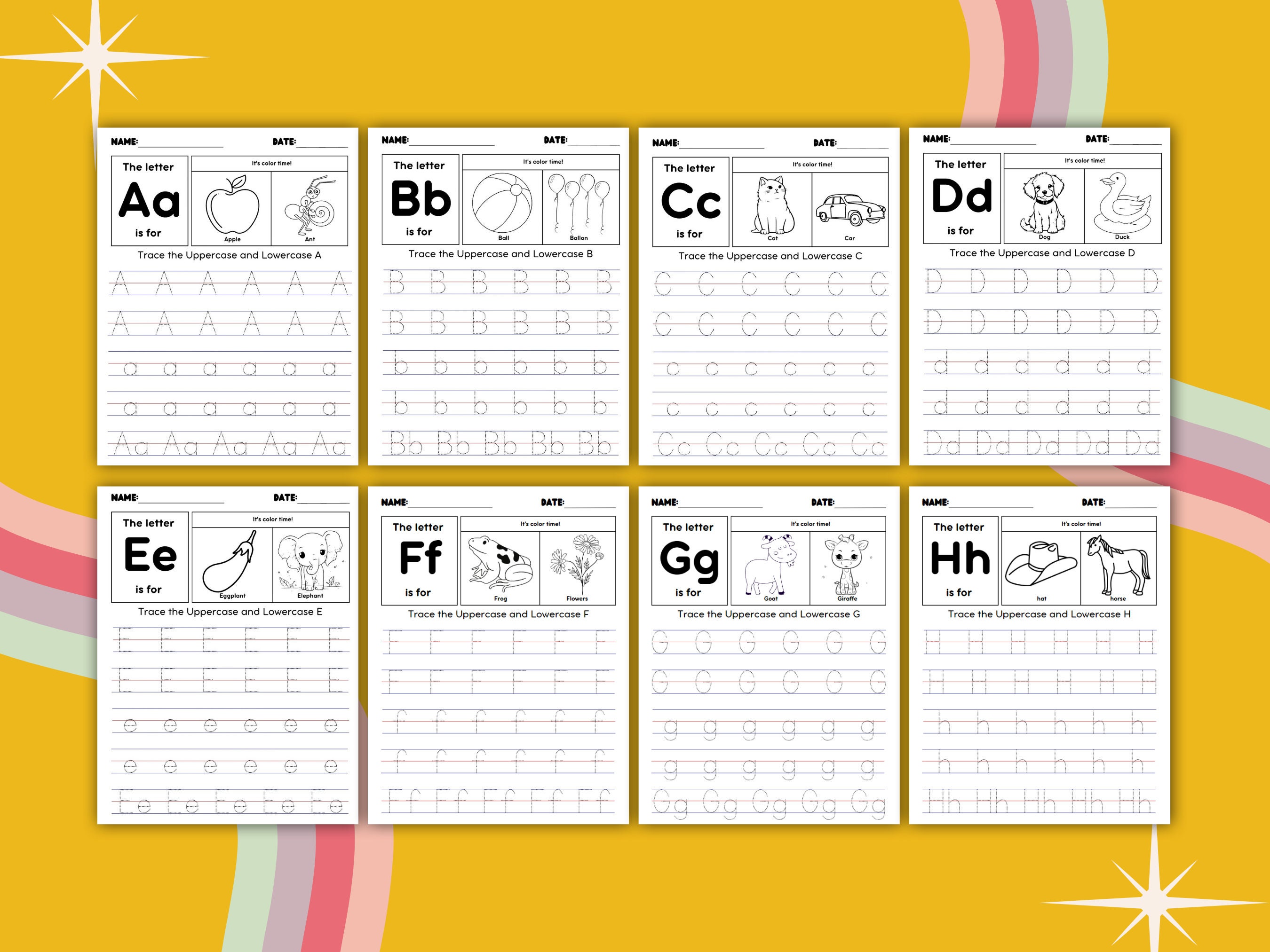 Printable Homeschool Preschool Homeschoolers Worksheet for Kindergarten ...