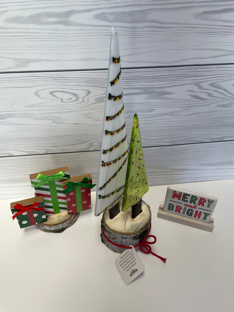 Tree, Fused Glass Tree, Farm House Decor, Cabin, Cottages, Mountain ...
