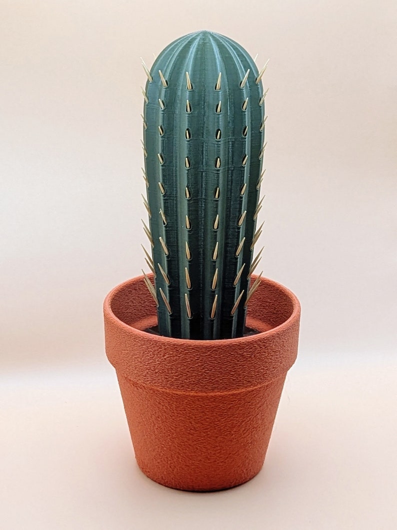 Cactus Toothpick Holder 3D Printed for Kitchen and Dining Room Decor ...