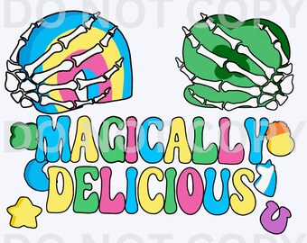 Magically Delicious SVG, Dxf, Png, and Eps Digital Cut File - Etsy