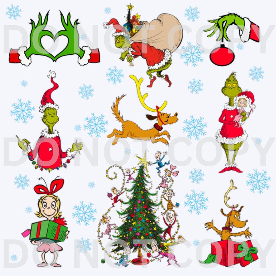 Grinch Green Man Png - Etsy