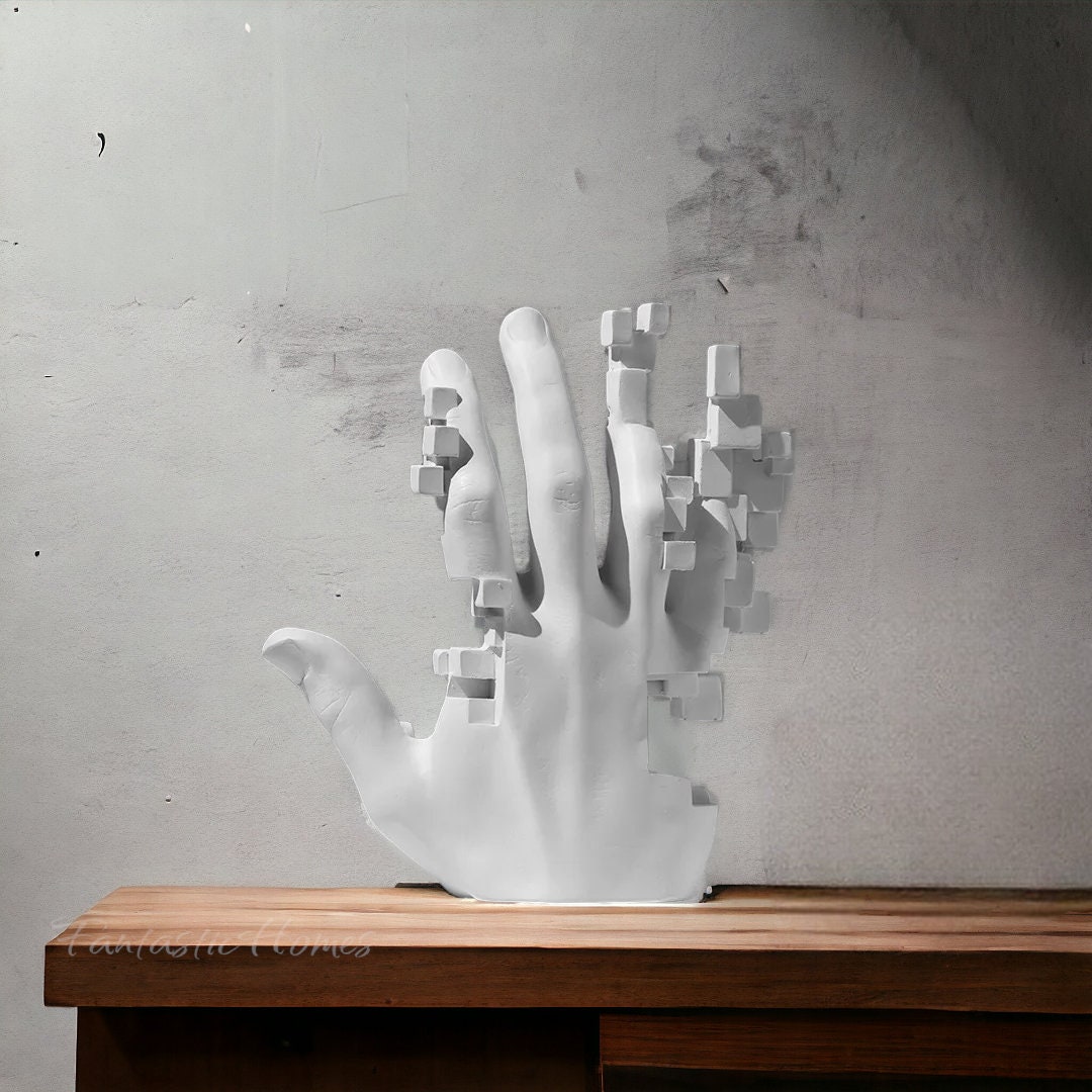 Hand Statue Modern Statues Modern Art Abstract Sculpture - Etsy