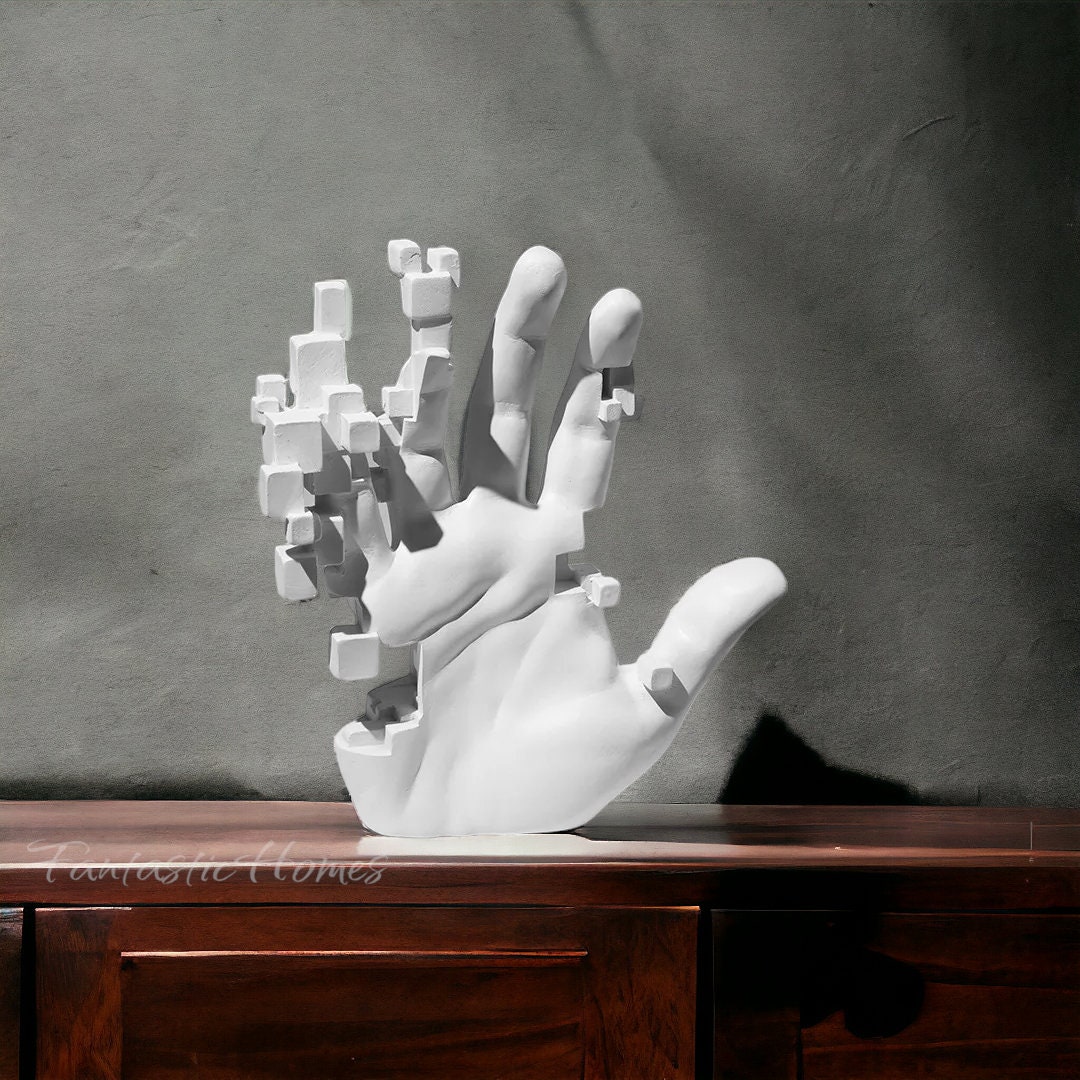 Hand Statue Modern Statues Modern Art Abstract Sculpture - Etsy