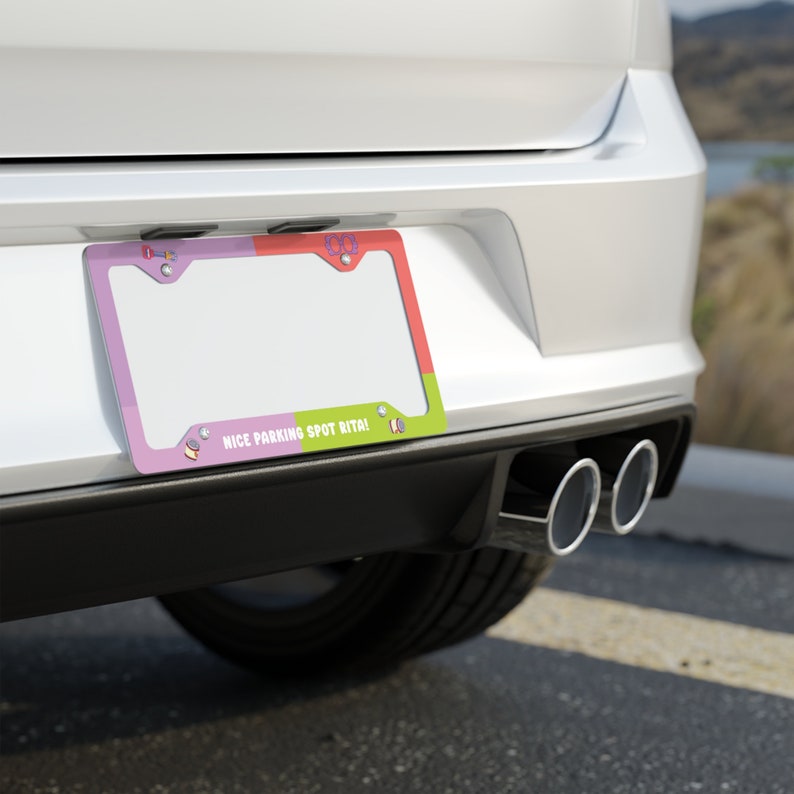 Bluey Grannies Metal License Plate Frame - Etsy