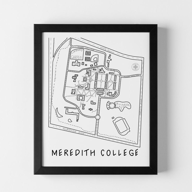 Meredith College Etsy