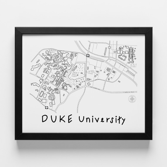 Duke University Campus Map