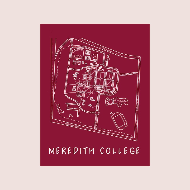 Meredith College - Etsy