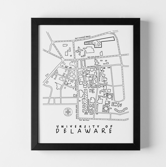 University Of Delaware Campus Map