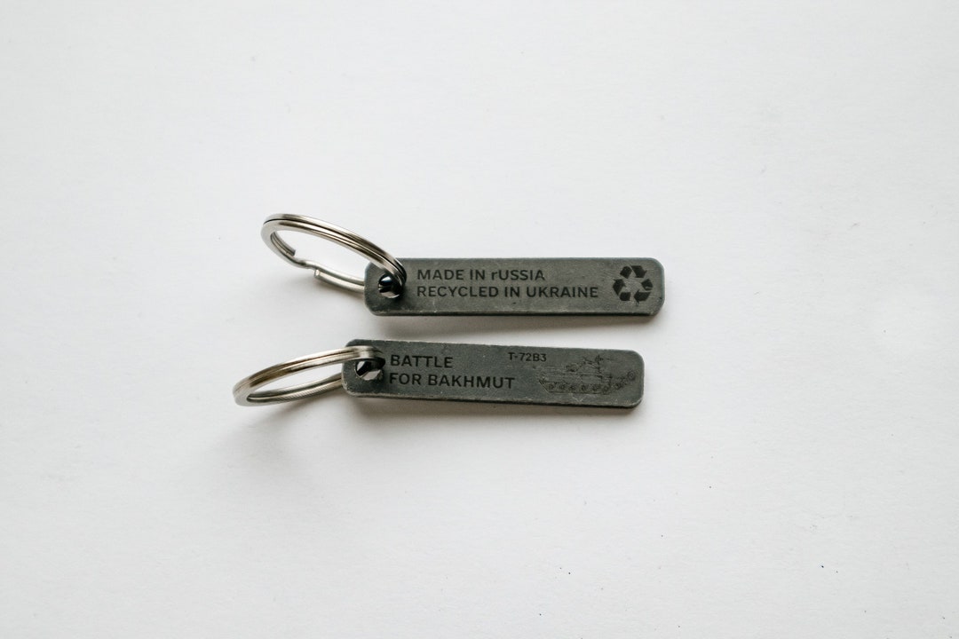 Unique T-72 Steel Keyring From Ukraine's Past - Military Relic - Etsy