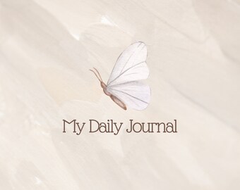 Simple Daily Journal Pages - Etsy