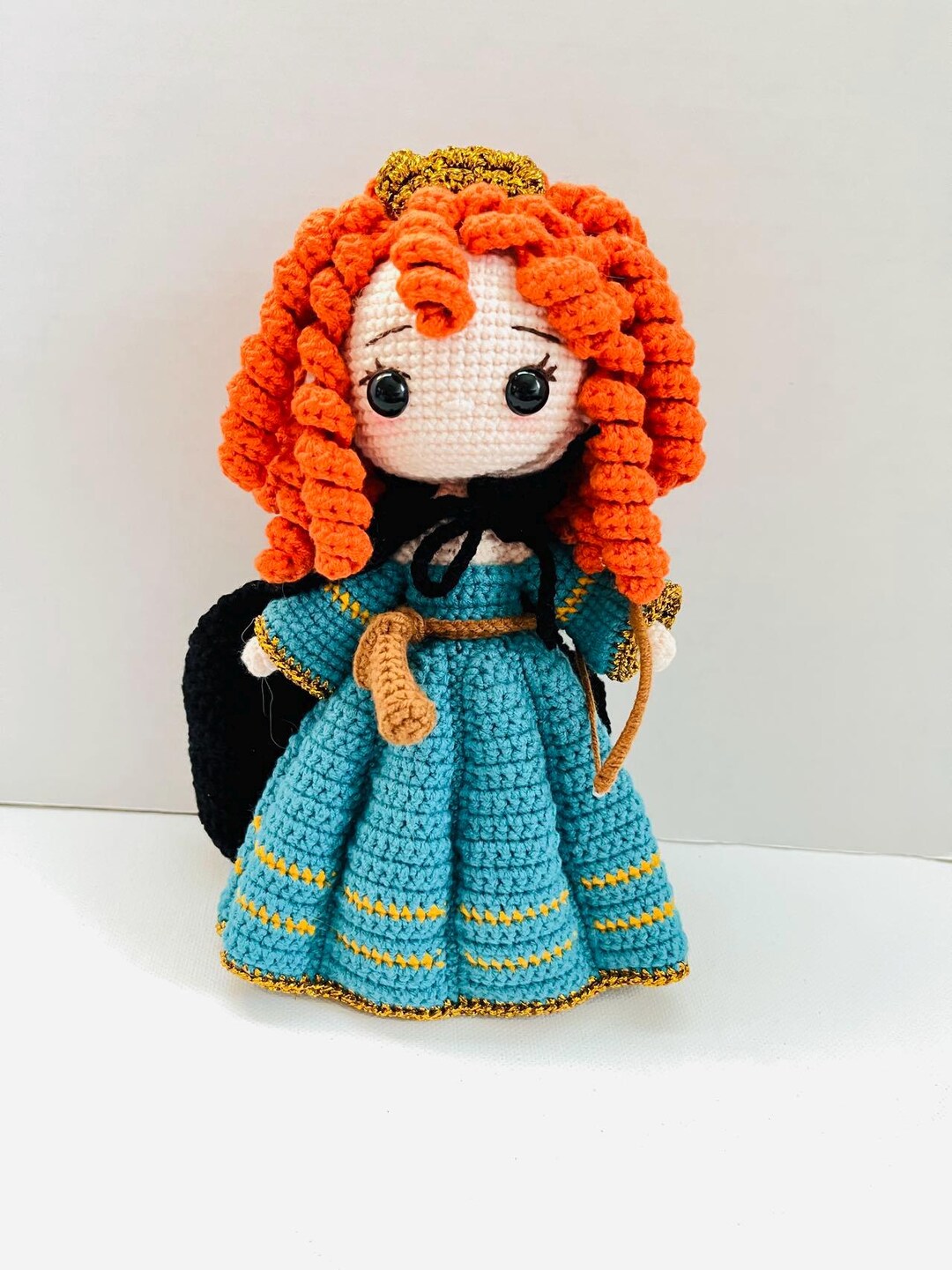 Finished Product- Amigurumi Doll Princess Merida -crochet Doll ...