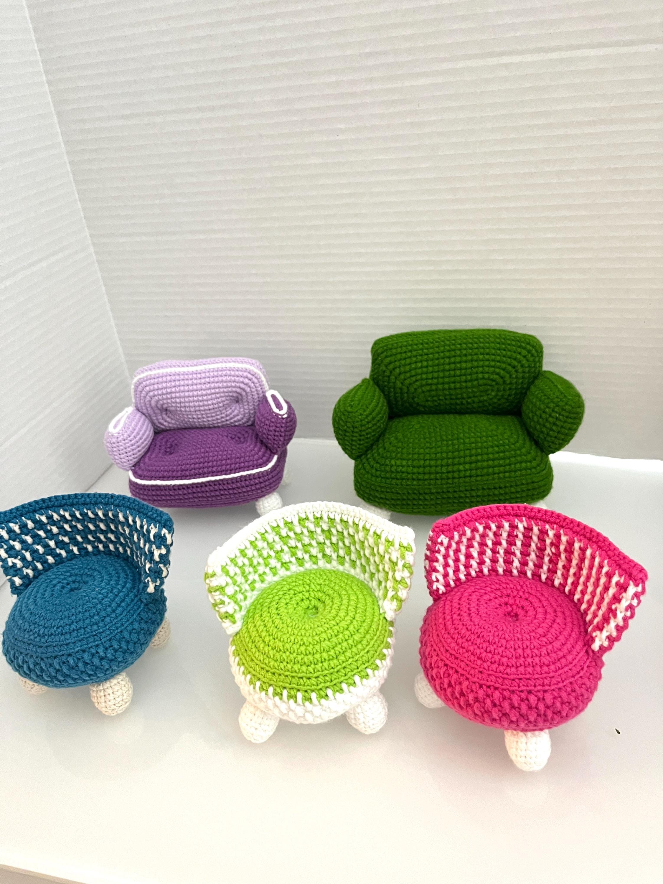 Finished Crochet Product ,crochet Sofa,crochet Mini Chair for ...