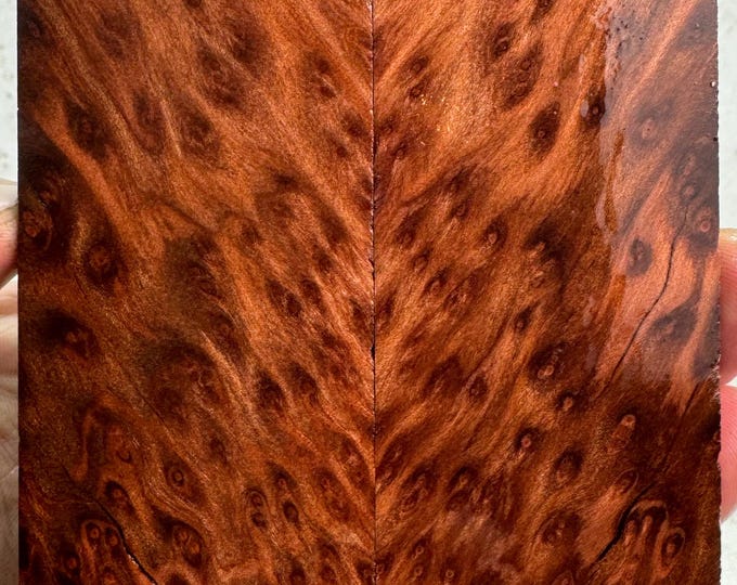 Stabilized Redwood Burl Knife Scales | SRW 551 - Etsy
