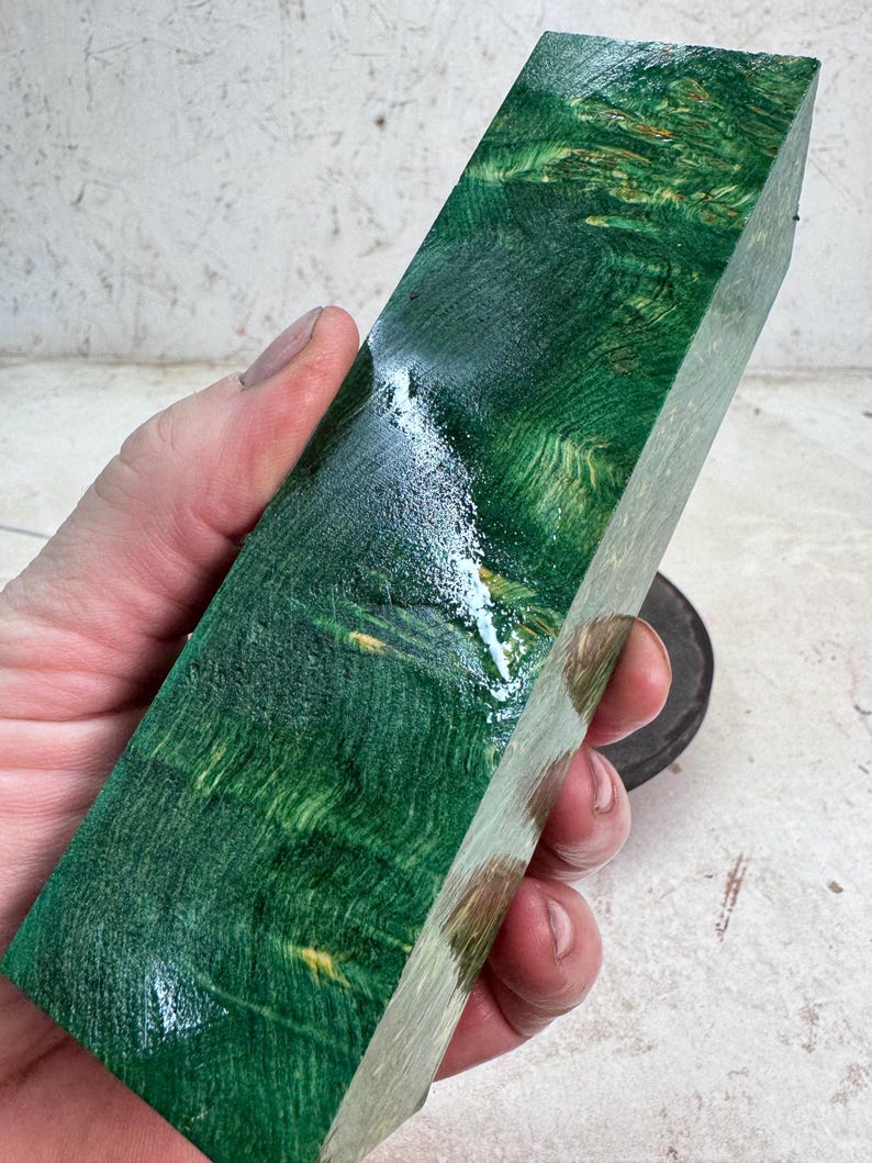 Stabilized Yellow Cedar Burl Duck Call Blank or Turning Blank | YCB 412 ...