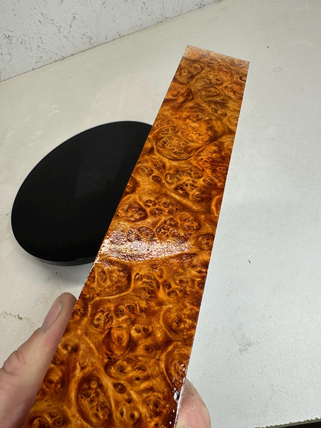 Stabilized Amboyna Burl Pool Cue Blank | 18" X 1.75" Sq. | SAB Cue - Etsy