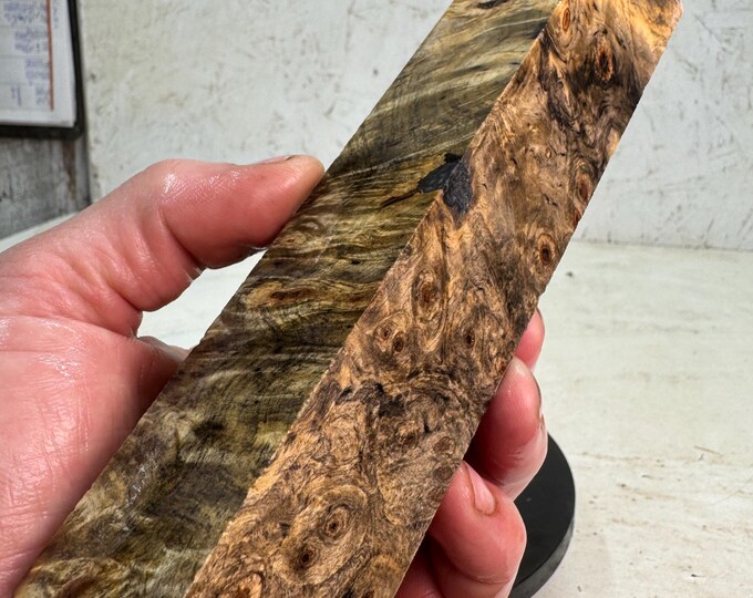Stabilized Buckeye Burl Turning Blank | Game Call or Duck Call Blank ...