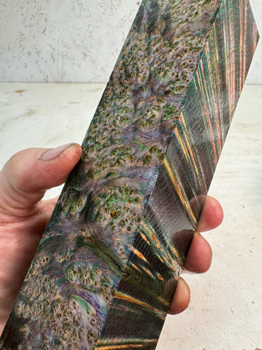 Stabilized Black Ash Burl Turning Blank | Game or Duck Call | SBAB 875 ...